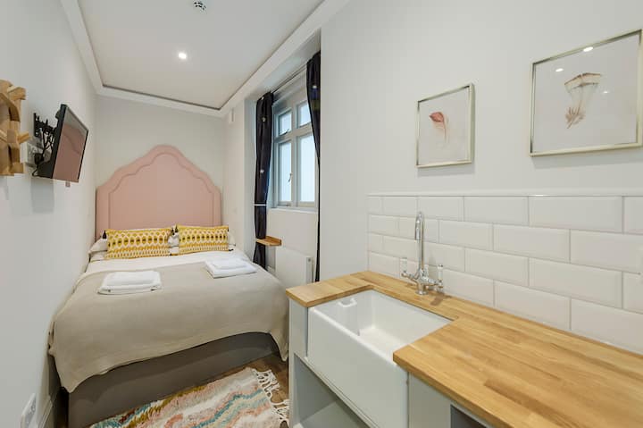 Petite Elegant Kensington Studio - Centro de Londres