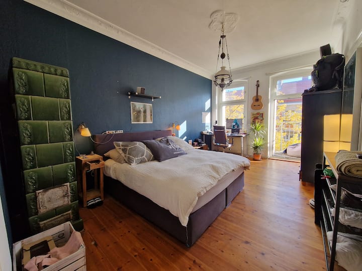 Wagner Apartment - 80m² Sunny Bright & Silent - Berlín