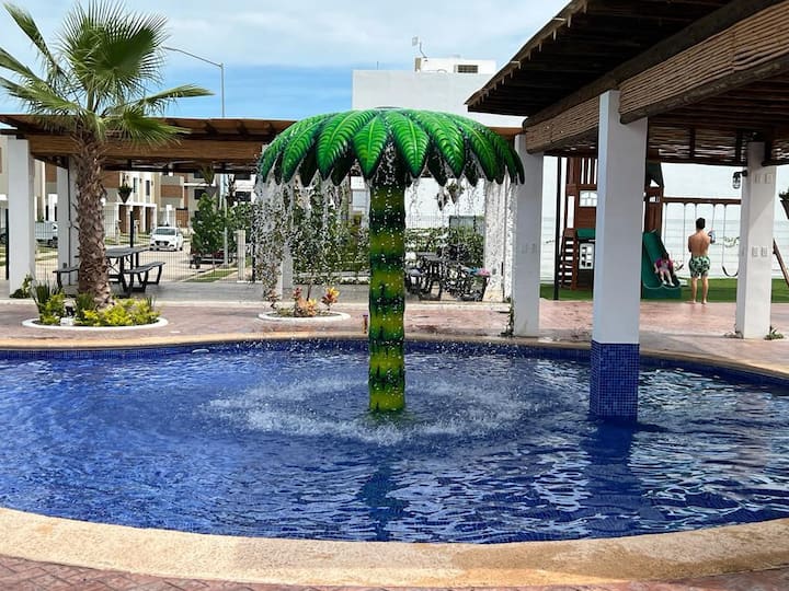 Lindo Alojamiento Con Piscina Cerca De La Playa - Mazatlan