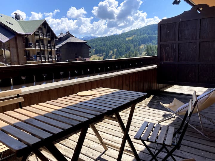 Bel Appartement Aux Pieds Des Pistes - Risoul