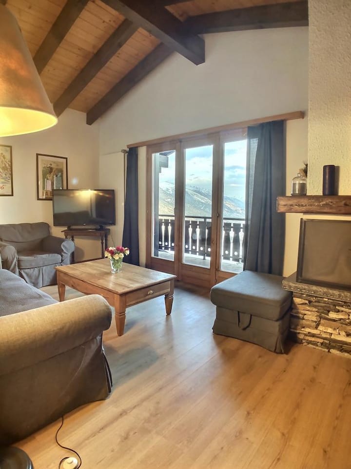 Superbe Appartement Avec Vue Imprenable - Crans-Montana