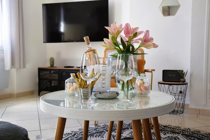 T2 Climatisé - Gare & Plage à Pied - Saint-Raphaël