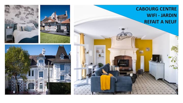 Villa Exceptionnelle Jardin Rdc 90m² 3ch/2sdb Wifi - Cabourg