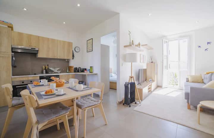 Appartement Familial, Lumineux, Calme Avec Parking - Cannes