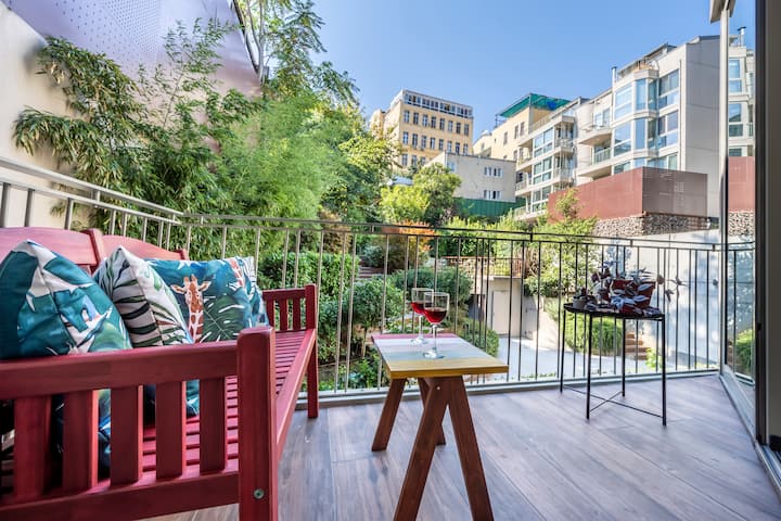 "Urbanoasis#2"2br.24/7security.5min To Galataport - İstanbul