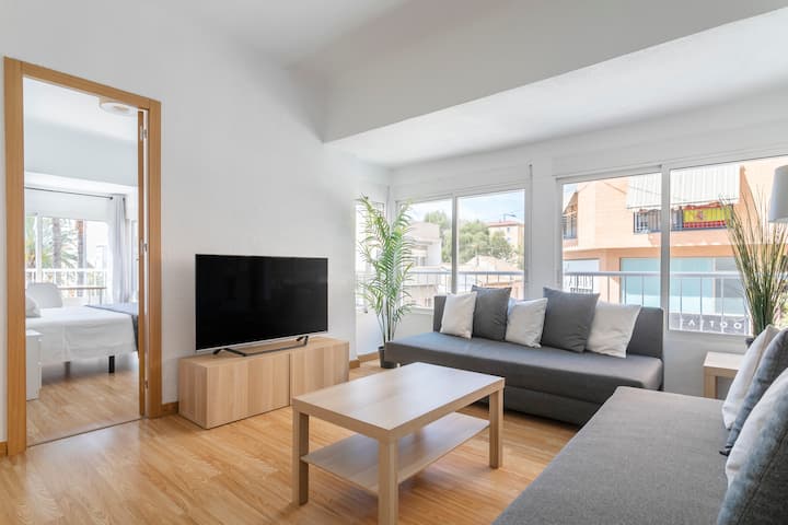 Spacious 3br W/2 Balconies•castle Views•fast Wifi - Alicante