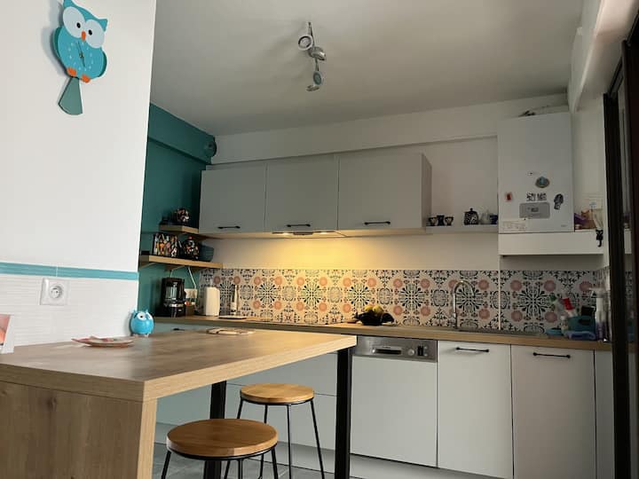 Appartement De 63 M2 - Parking, Wifi, Clim - Toulouse-Blagnac Airport (TLS)