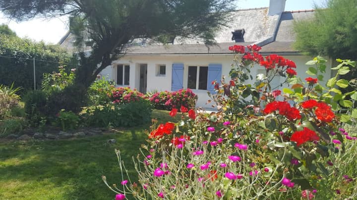 Maison à Belle Ile Avec Vélos - Plage d'Herlin