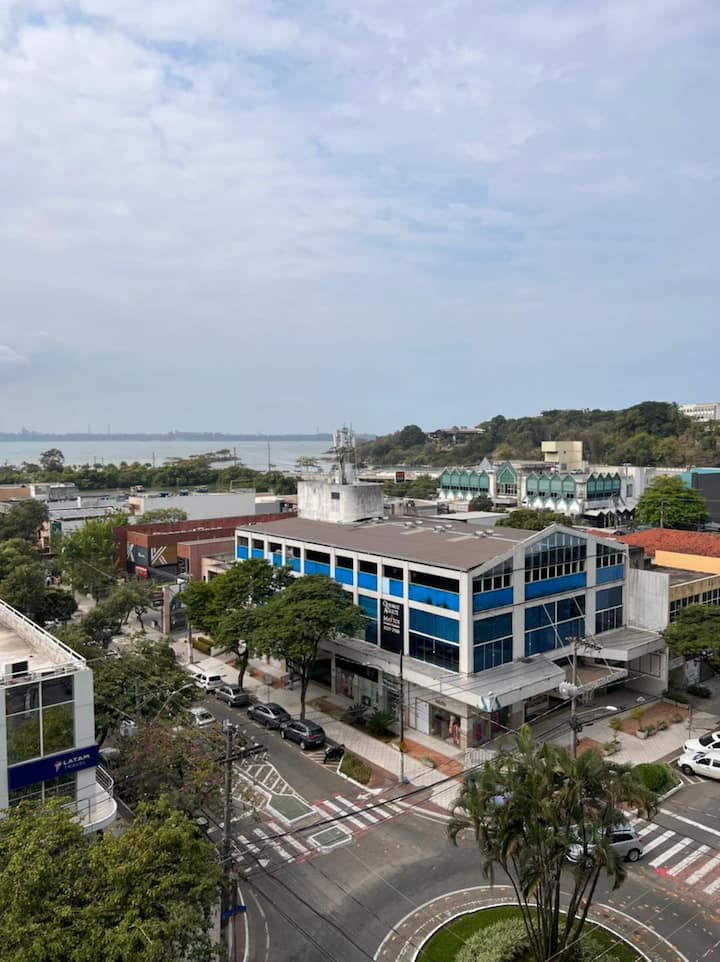 601a Flat Com Vista De Cartão Postal No Triangulo - Vitoria