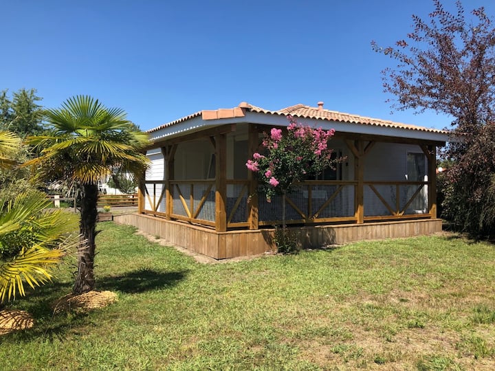 Chalet Avec Accès Gratuit Dans Camping 5* - Plage de Contis