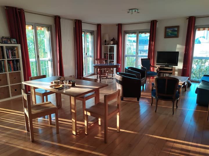 Appt 4-6 Pers. 110 M2, Calme Sur Jardins - باريس