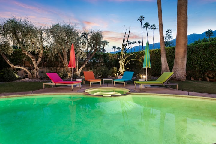 Coral Sunrise - Beautiful Mid-century Modern Home - Palm Springs, CA