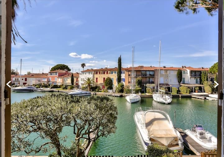 Maison De Charme Avec Jardin Et Amarrage (4x12m) - Cogolin