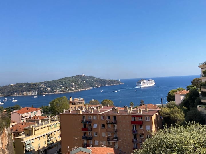 Villa Indépendante Avec Belle Vue Mer - Nice