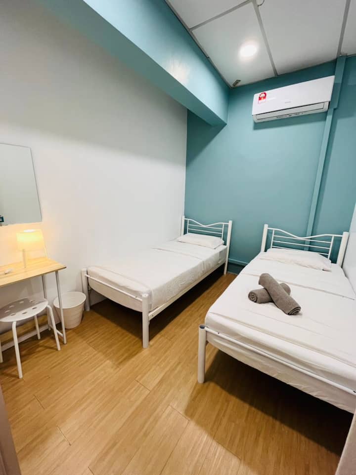 Littlehome Homestay/muadzam Shah/twin Single Bed - Pekan