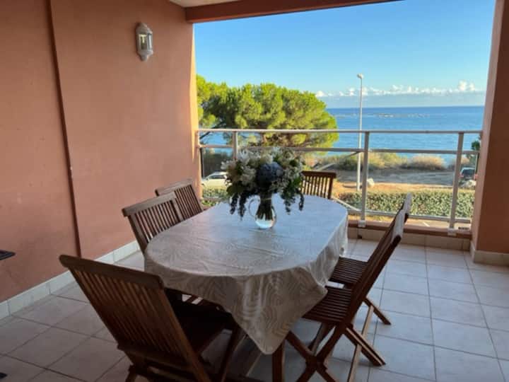 Ajaccio Appartement, Bord De Mer, Piscine, Vue Mer - Capo Di Feno