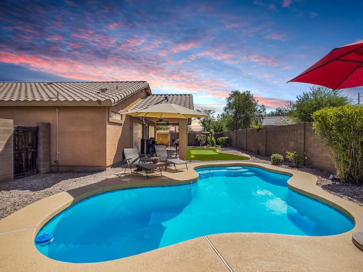Western Vibe 3 Br Home With Heated Pool And Sauna - Phoenix, AZ