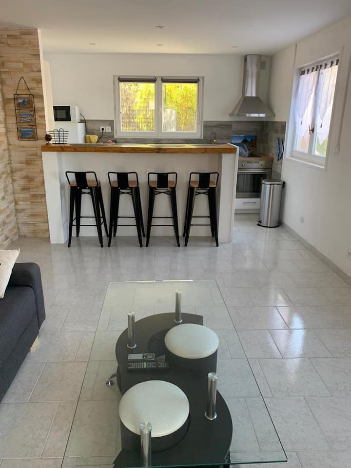 Rez De Villa, Avec Vue Mer Et Parking - La Ciotat