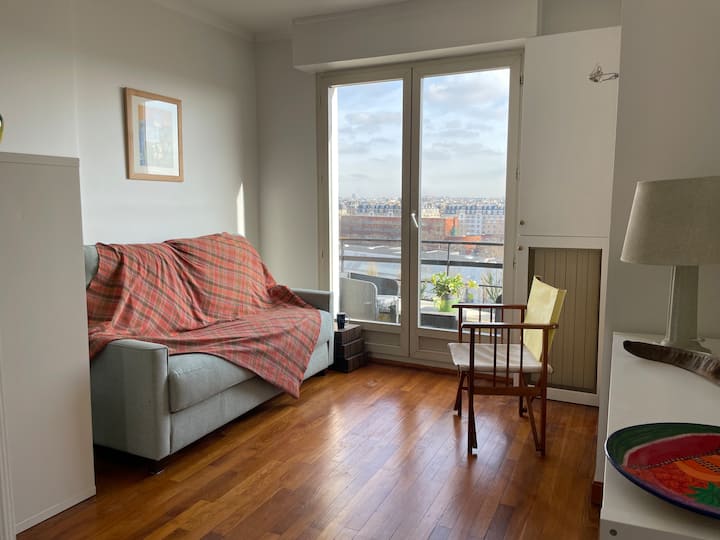 Vue Tour Eiffel + Parking - Boulogne-Billancourt