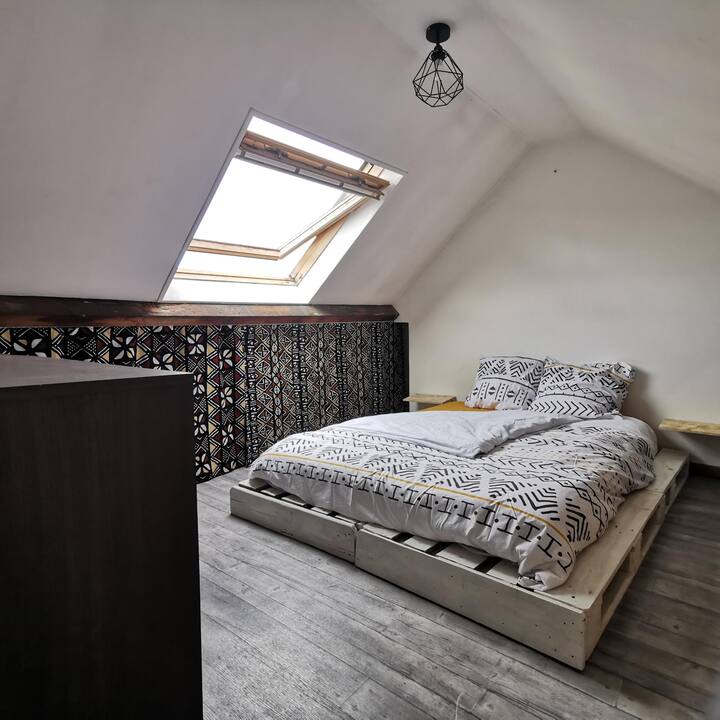 Nid Douillet Avec Cheminée Et Vidéo-projecteur - Tourcoing