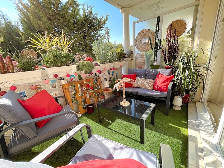 Appartement 2 Pièces à 5 Min à Pied Des Plages - Côte d’Azur