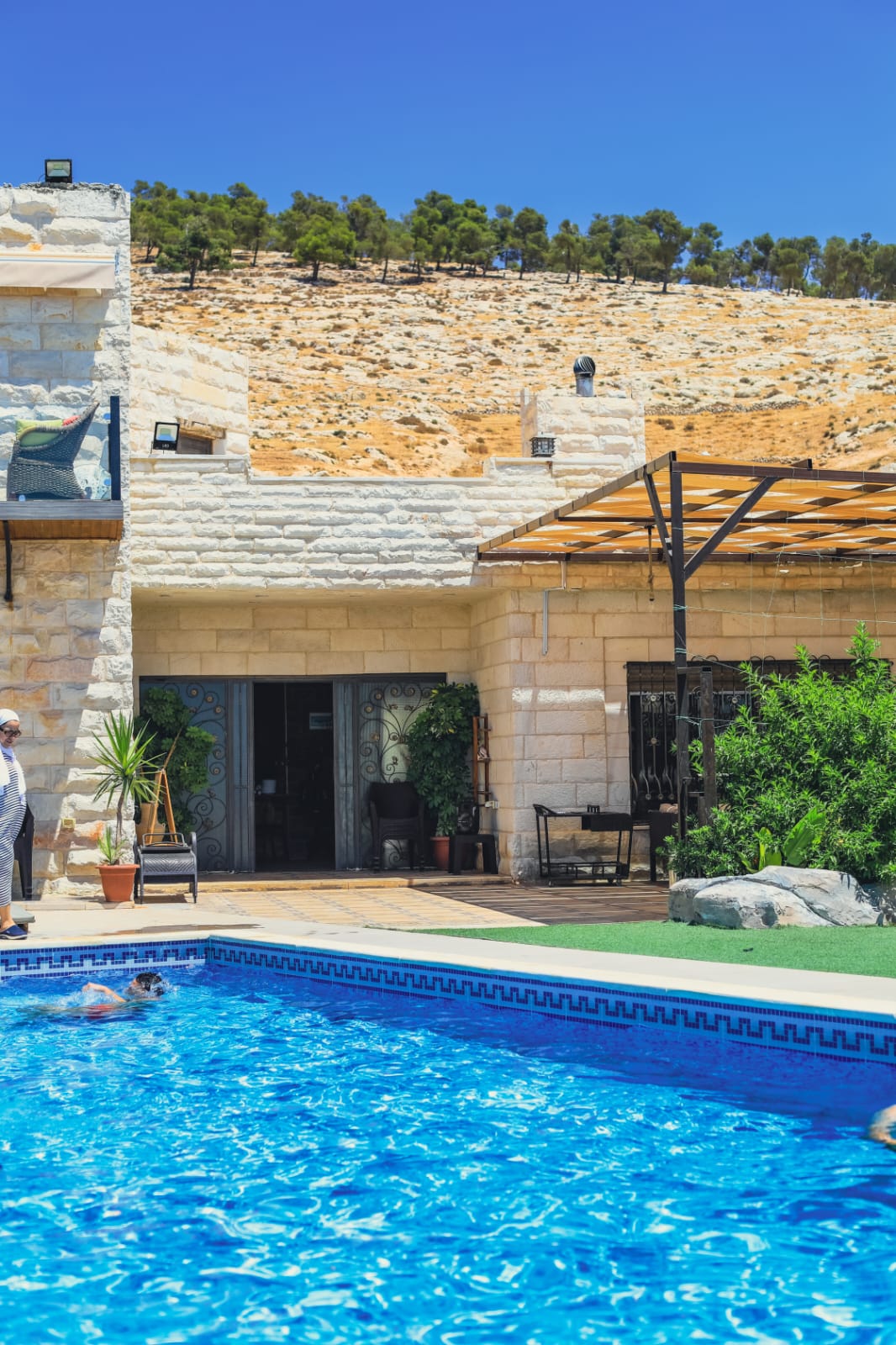Farm House Experience - Pool - Farm stays for Rent in Jerash, Jerash ...