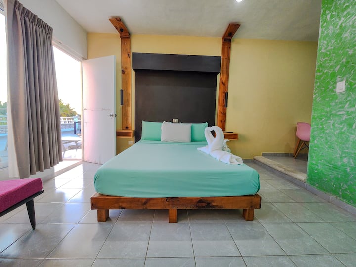 Antillas-palmtree, Room A Few Steps From The Beach - Isla Mujeres