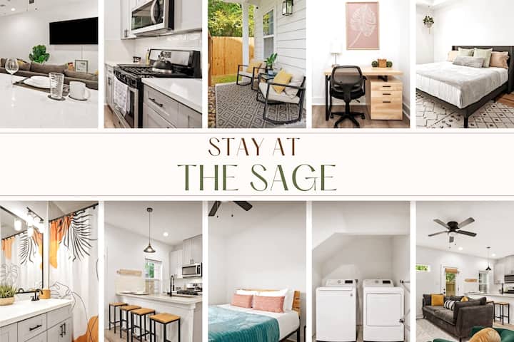 New, Clean, Comfy! 15 Min To Dt & Iah, Garage, W/d - Houston, TX