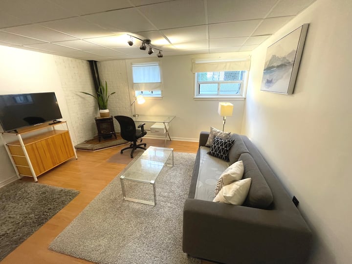 Humber Bay New Private Entrance 1 Bdr W/yard - Mississauga