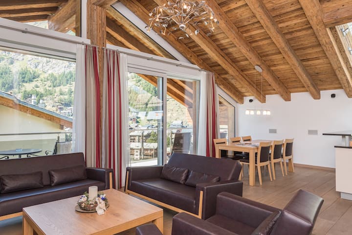 3 Schlafzimmer Penthouse - Zermatt