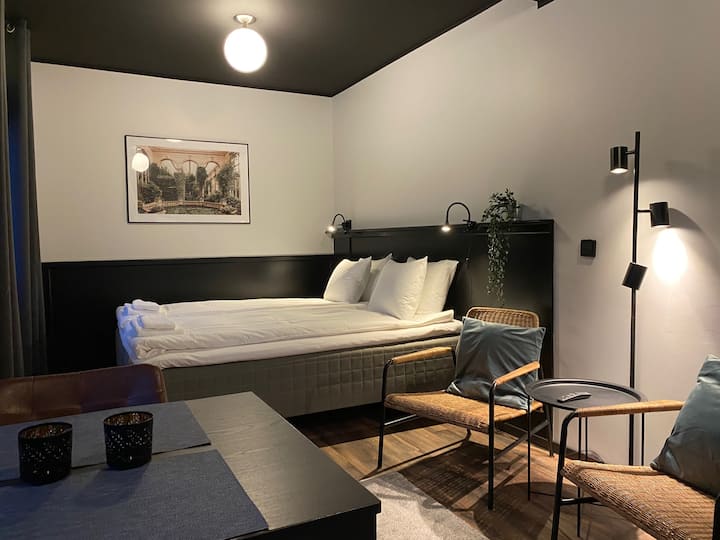 Priv. Kitchen/shower In "Villa-hotel"  Dbl 160 Bed - Sollentuna