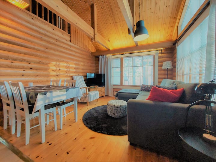 A Log Cabin On The Shore Of Pielinen In Koli - Nordkarelien