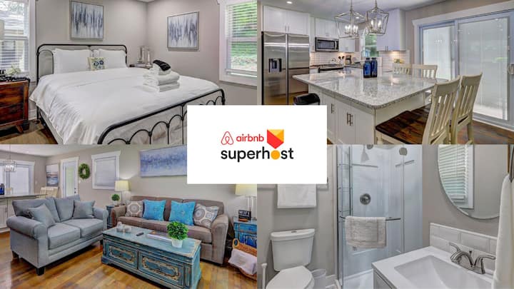 The Blackbird 3br Home | King Bed & Smart Tvs! - Marietta, GA