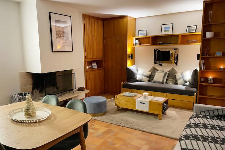 Appartement Megève - Centre, Grand Balcon Avec Vue - Megève