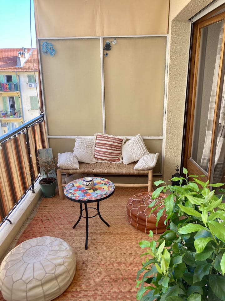 Appartement Cosy Nice Port/riquier. Climatisé - Nice