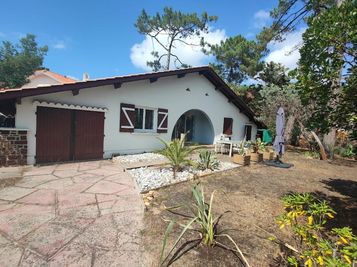 Maison Landaise à Proximité De La Plage Et Centre - Biscarrosse