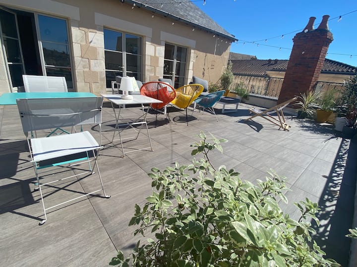 Sublime Logement Et Grande Terrasse, Hyper-centre - Poitiers
