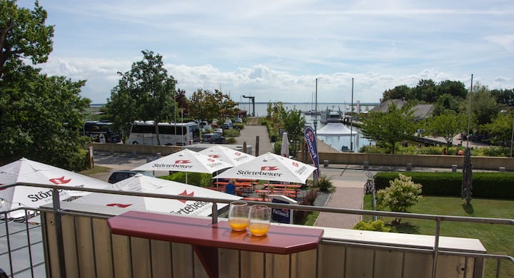 Schönes Appartement Am Hafen Für Hundeliebhaber - Dierhagen