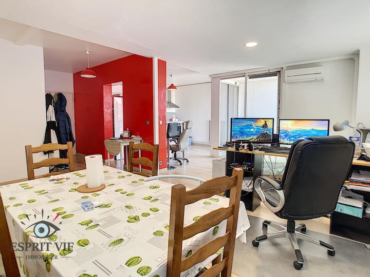 Appartement 13e éTage Avec Parking Couvert - Vandœuvre-lès-Nancy