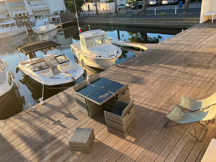 Superbe Marina T4 De 85 M2 - Port Camargue - Le Grau-du-Roi