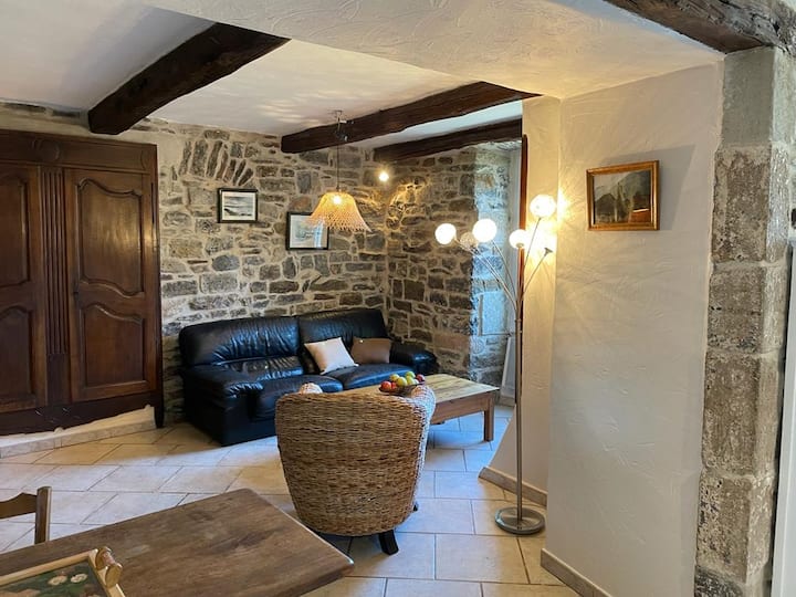 Agreable Maison Ardechoise Avec Cheminee - Les Vans