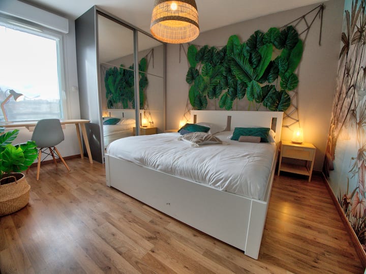 ☆ L'exotique ☆ 2 Chambres ☆ Netflix ☆ - Metz