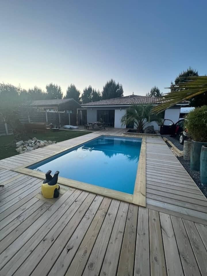 Maison Cap Ferret/le Porge Très Chaleureuse - Le Porge