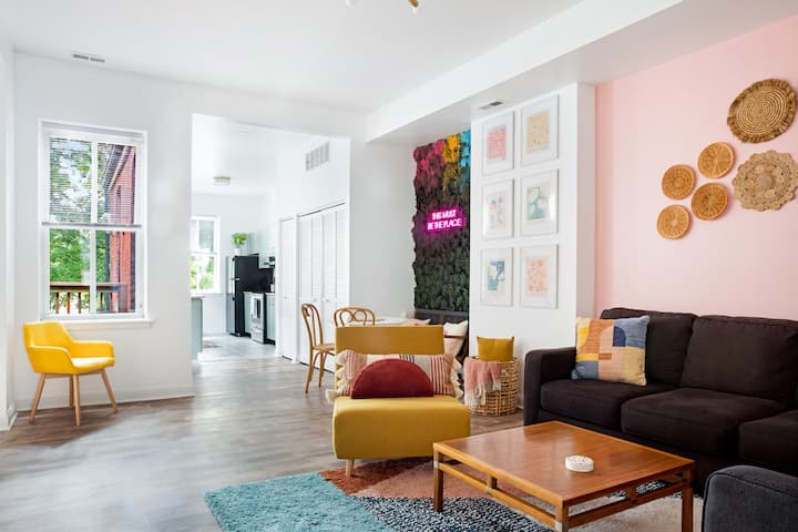 Soulard Pop O’ Color – Eclectic Urban Gem - Saint-Louis, MO