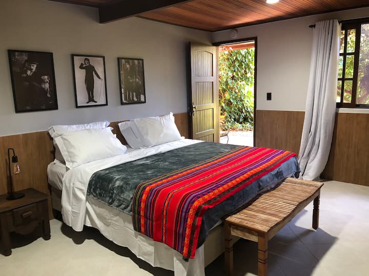 Suíte Chaplin Em Meio à Natureza Com Piscina - Recreio