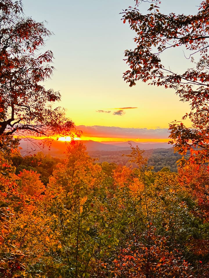 New Listing - Peaceful Retreat With Sunset Views - Blairsville, GA