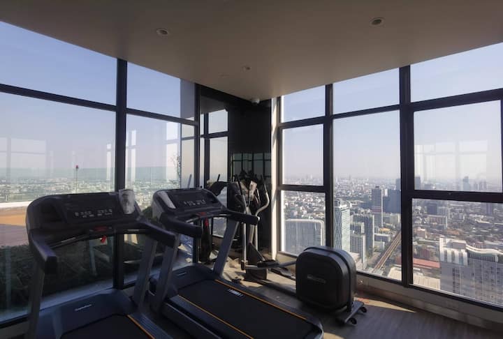 New!sale! On Nut's Tallest/loft/ Pool/gym/bts 300m - Bangkok
