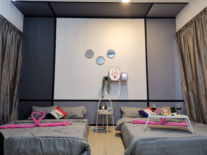 Ds13 Tv Netflix 5pax Near Sg Buloh Hospital 1 Park - Sungai Buloh