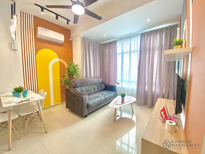 Esme⋅novo 8⋅2br 4pax Wifi⋅melaka A’famosa - Ayer Keroh