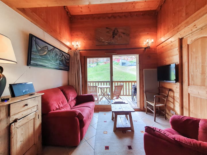 Duplex Haut-de-gamme Au Pied Des Pistes + Piscine - La Rosière